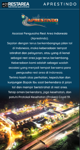 Rubrikasi Media Restarea